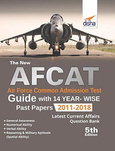 The new AFCAT Guide with 14 Year-wise Past Papers by Disha Experts ...