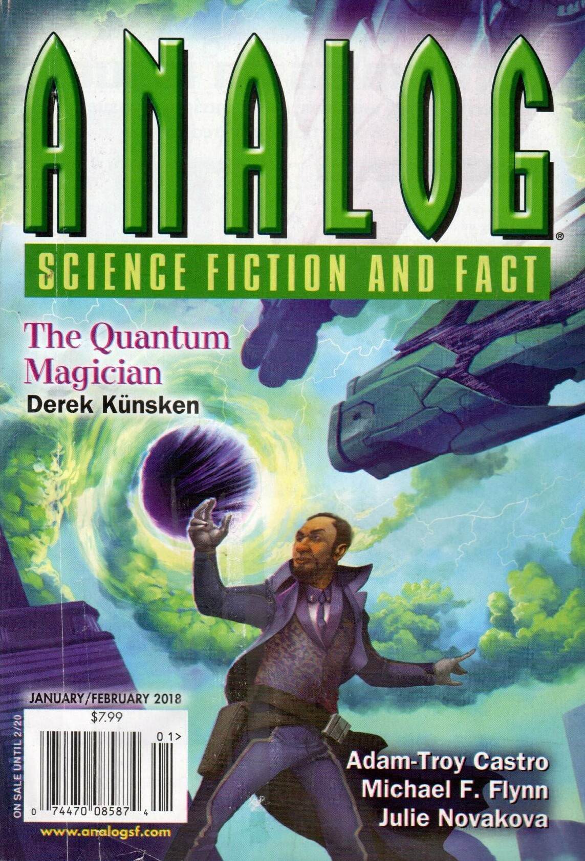 Analog Science Fiction and Fact, January/February 2018 by Trevor ...