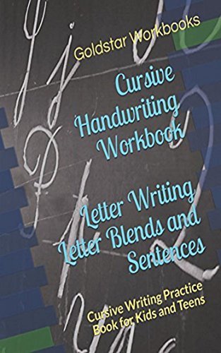 Cursive Handwriting Workbook Letter Writing, Letter Blends and ...