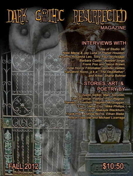 Dark Gothic Resurrected Magazine Fall 2012 by Cinsearae S. | Goodreads