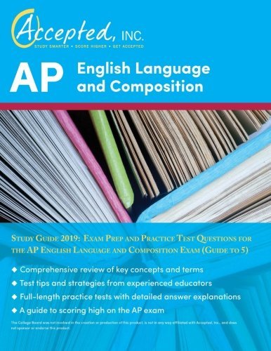 AP English Language and Composition Study Guide 2019: Exam Prep and ...