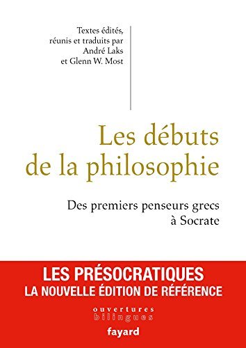 Les débuts de la philosophie by André Laks | Goodreads