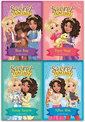 Secret Princesses Collection Rosie Banks 4 Books Set Pack Series 2 ...