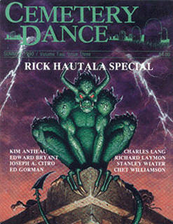 Cemetery Dance Magazine, Volume 2, Issue 3, Summer 1990: #5 by Richard ...