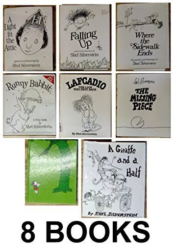 Shel Silverstein's 8 Book Set: Where the Sidewalk Ends, A Light in the ...