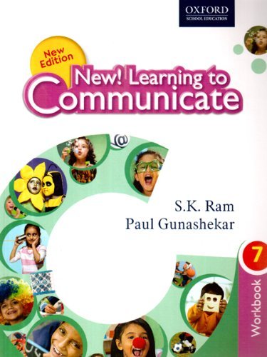 NEW! LEARNING TO COMMUNICATE (CCE EDITION) WB 7 by S.K. RAM AND PAUL ...