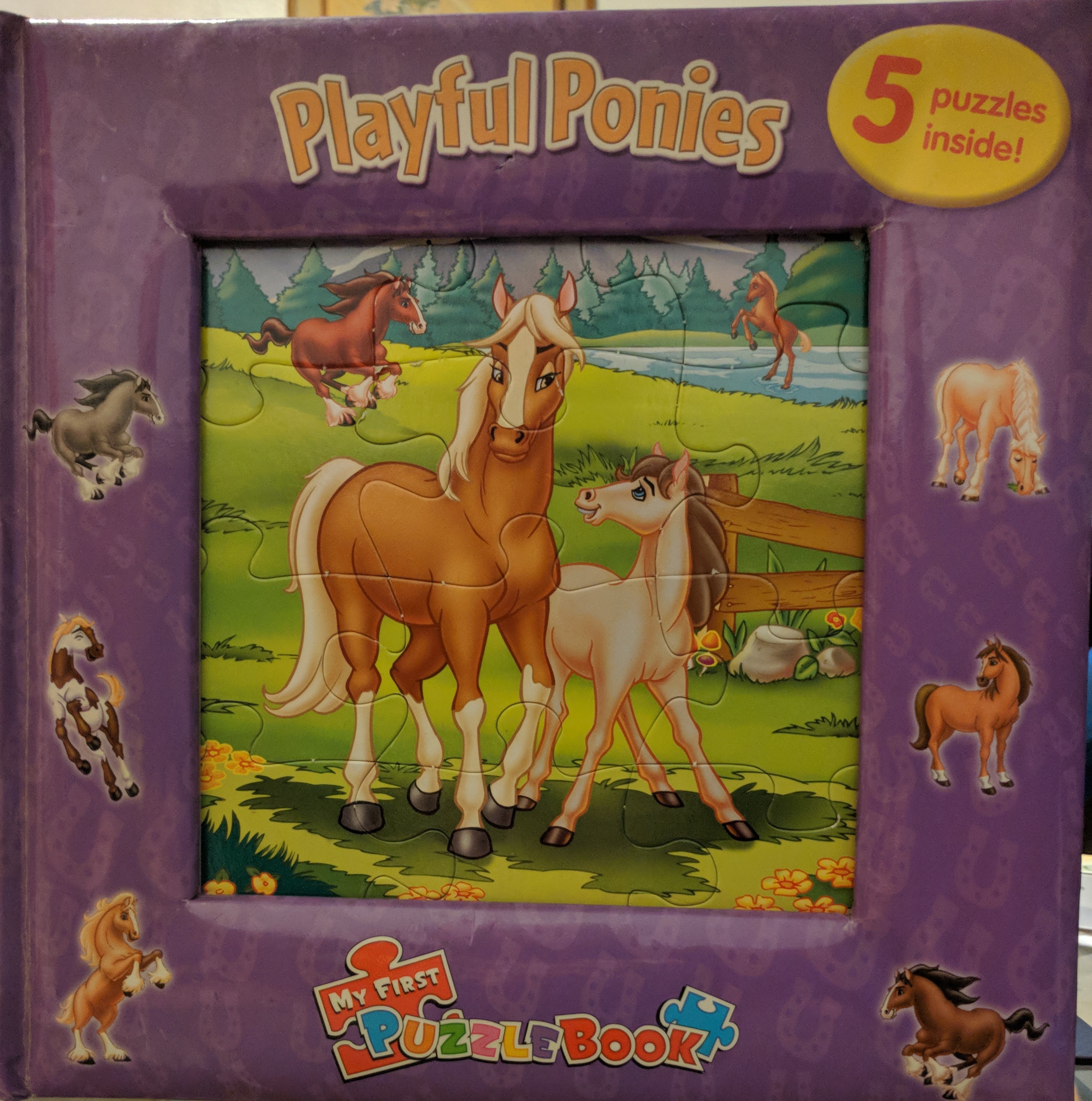 Playful Ponies (my first puzzle book) by Phidal Publishing | Goodreads