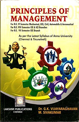 PRINCIPLE OF MANAGEMENT by M. Sivakumar | Goodreads