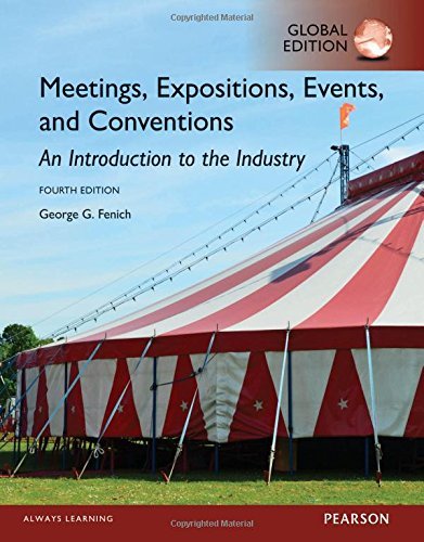 Meetings, Expositions, Events and Conventions: An Introduction to the ...