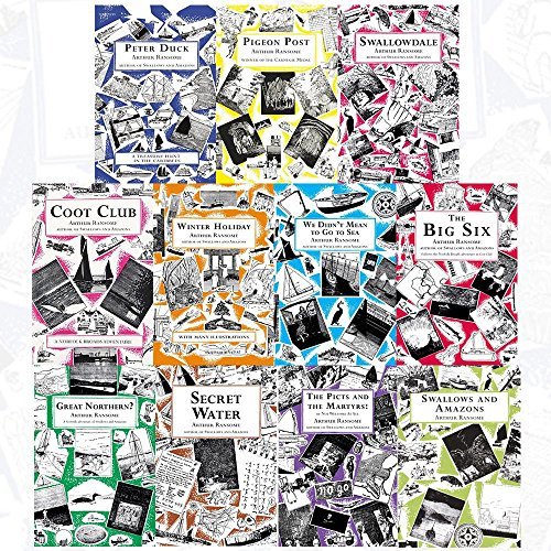 Swallows And Amazons Arthur Ransome Collection 11 Books Set by Arthur ...