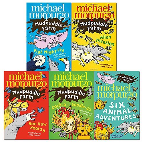 mudpuddle farm series 5 books collection set by Michael Morpurgo ...