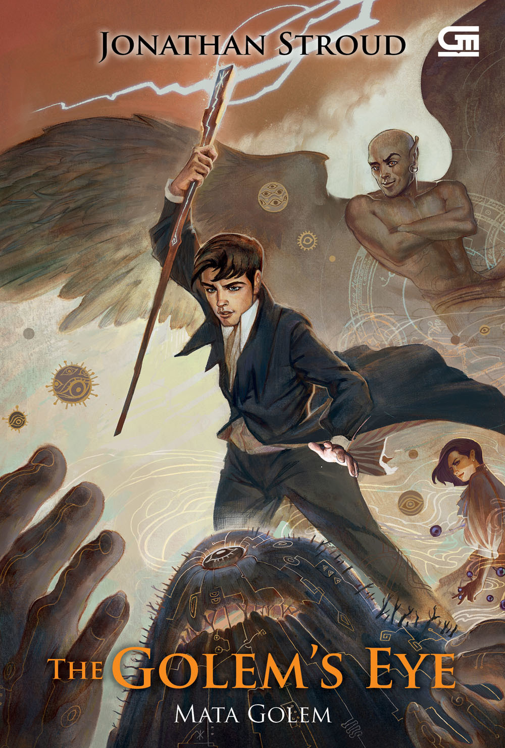 The Golem's Eye - Mata Golem (Bartimaeus, #2) by Jonathan Stroud ...