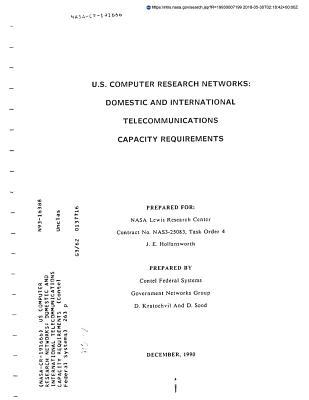 Us Computer Research Networks: Domestic and International ...