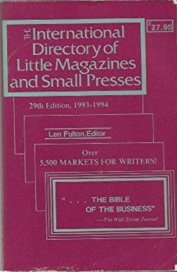 The International Directory of Little Magazines and Small Presses: 1993 ...