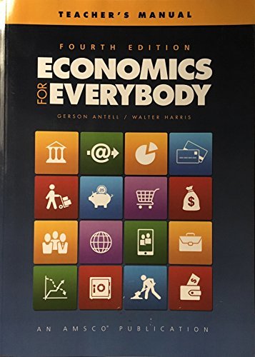 Economics for Everybody--Teacher's Manual by Gerson Antell | Goodreads