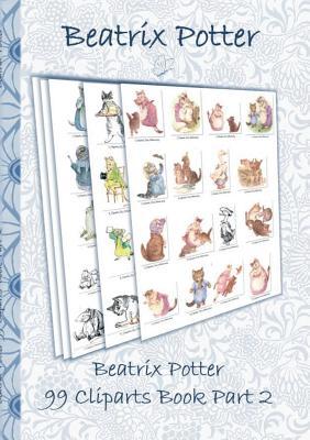 Beatrix Potter 99 Cliparts Book Part 2 ( Peter Rabbit ): Sticker, Icon ...