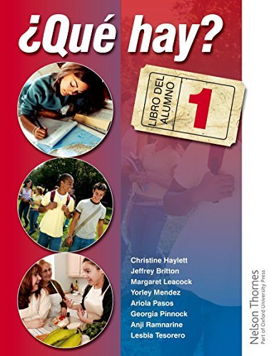 Que Hay? (Book & Audio CD's) by Christine Haylett | Goodreads
