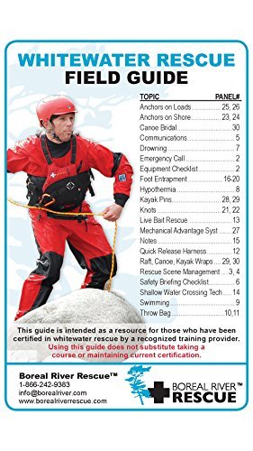 Whitewater Rescue: Waterproof Field Guide by Boreal River Rescue ...