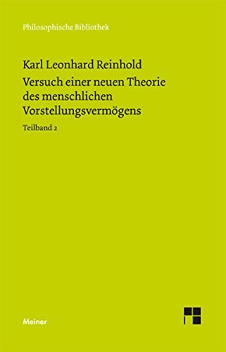 Versuch einer neuen Theorie des menschlichen Vorstellungsvermögens ...