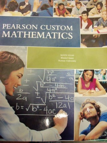 Mathematics (Rowan University | MATH 03160) by Richard Johnsonbaugh ...