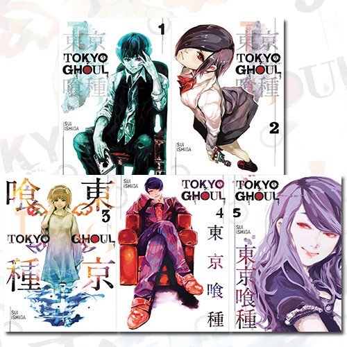 Tokyo Ghoul Collection Sui Ishida Volume 1-5 5 Books Bundle by Sui ...