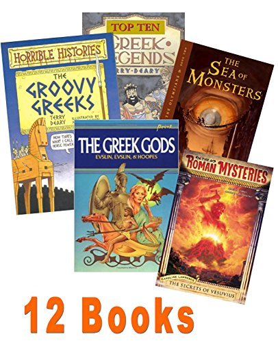 Greek & Roman for Kids: Percy Jackson Olympian Series #1-2; the Golden ...