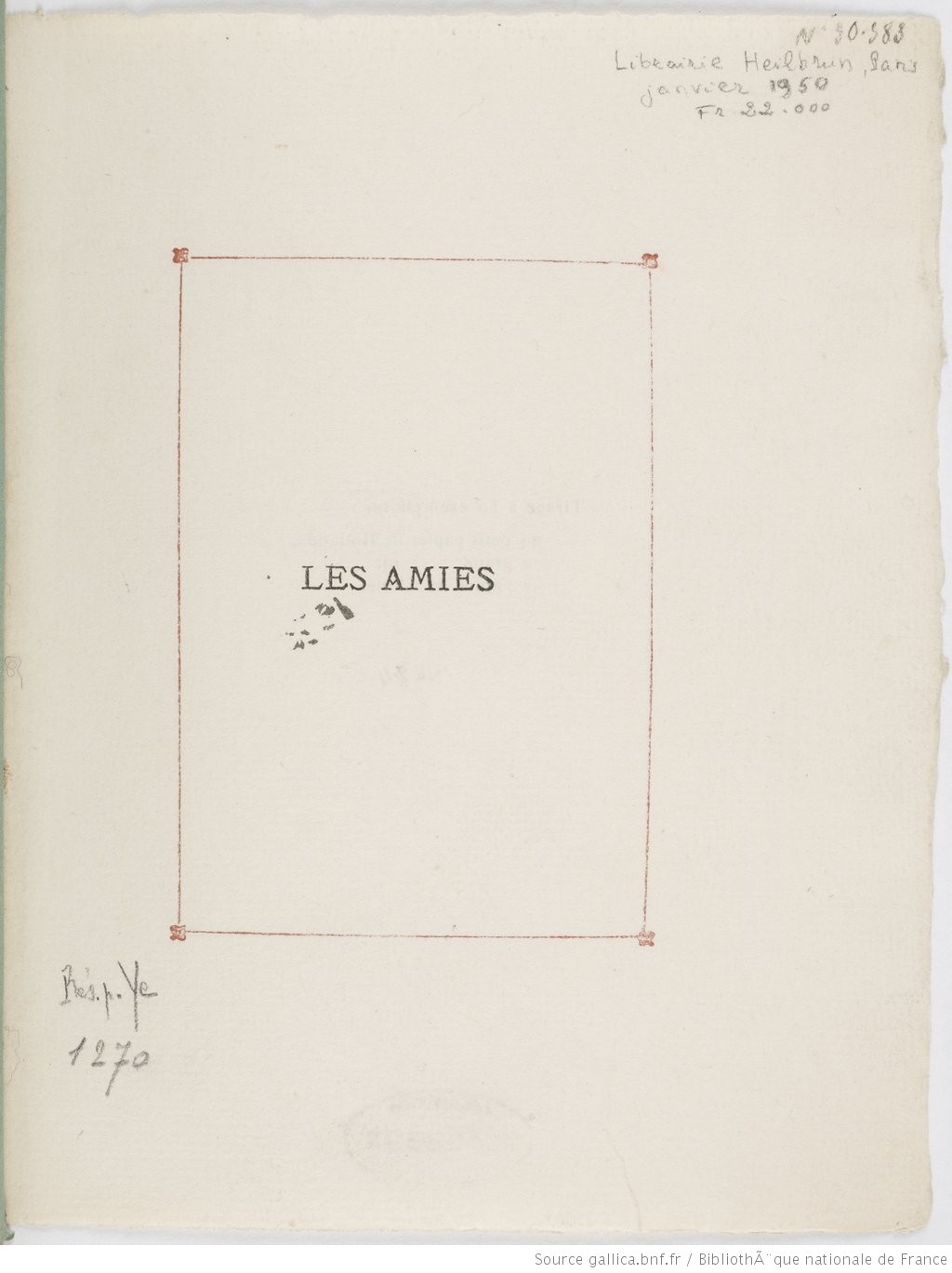 Les Amies by Paul Verlaine | Goodreads