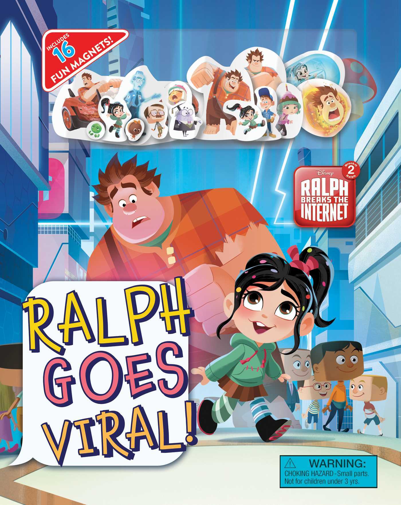 Disney Ralph Breaks the Internet: Ralph Goes Viral by Sally Little ...