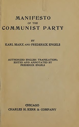 The Communist Manifesto (English 19th Original Edition): Manifesto of ...
