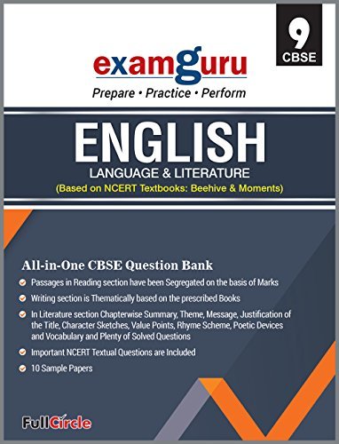 Examguru All In One CBSE Question Bank for Class 9 English Language ...