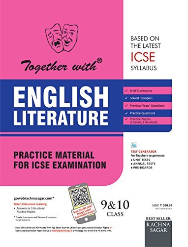 ICSE Practice Material for Class 9 & 10 English Literature for 2019 ...