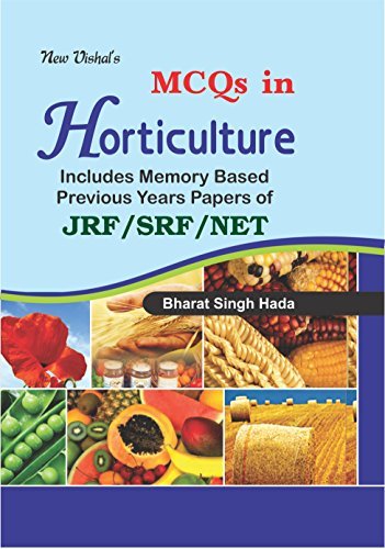 MCQs in Horticulture for JRF Exam. (2017 Ed) [Paperback] [Jan 01, 2017 ...