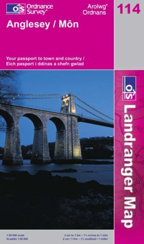 Anglesey (Landranger Maps) 114 by Ordnance Surve | Goodreads