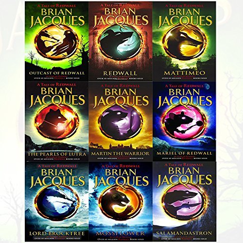 Brian Jacques Collection Redwall Series 9 Books Set by Brian Jacques ...