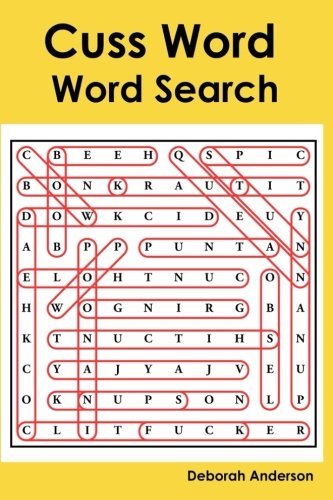 Cuss Word Word Search: NSFW - Swear Word Word Search - 50 Sweary Word ...