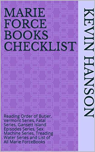 Marie Force Books Checklist: Reading Order of Butler, Vermont Series ...