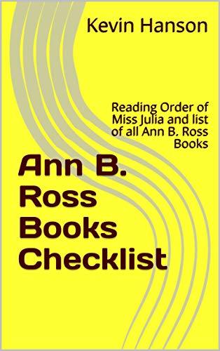 Ann B. Ross Books Checklist: Reading Order of Miss Julia and list of ...