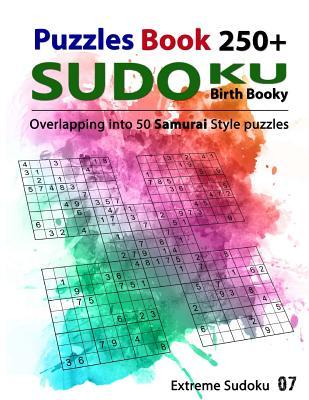 Samurai Sudoku Puzzle Book: 250 Samurai Sudoku Puzzles / Overlapping ...
