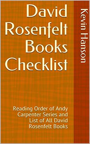 David Rosenfelt Books Checklist: Reading Order of Andy Carpenter Series ...