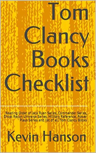 Tom Clancy Books Checklist: Reading Order of Jack Ryan Series ...