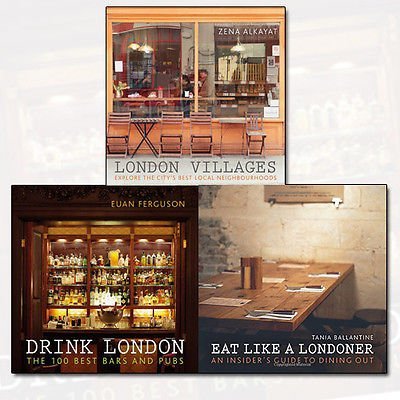 London Guide Collection Villages,Eat Like a Londoner and Drink London 3 ...