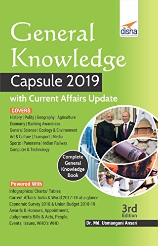 General Knowledge Capsule 2019 with Current Affairs Update by Disha ...