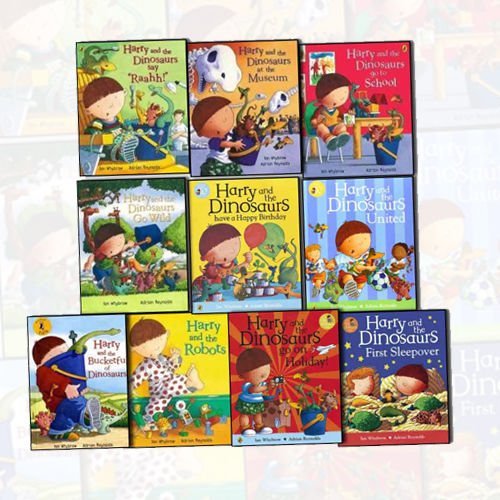 Harry and the Dinosaurs Collection Ian Whybrow 10 Books Bundle by Ian ...