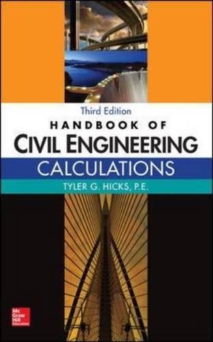 Handbook of Civil Engineering Calculations, Third Edition by Tyler ...