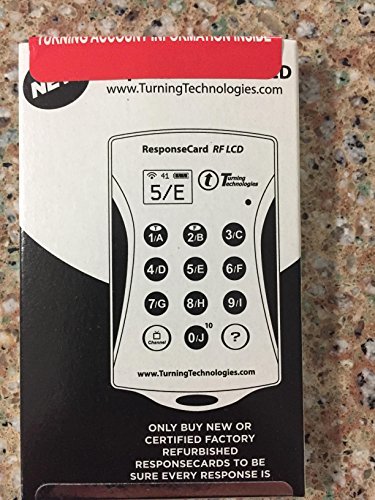 ResponseCard RF LCD by Turning Technologies | Goodreads