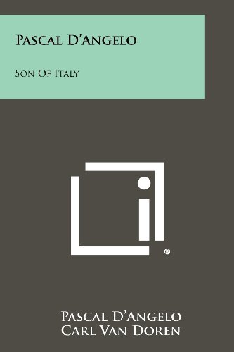 Pascal D'Angelo: Son Of Italy by Pascal D'Angelo | Goodreads