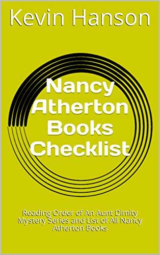 Nancy Atherton Books Checklist: Reading Order of An Aunt Dimity Mystery ...