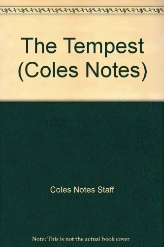 The Tempest (Coles Notes) by Coles Notes | Goodreads