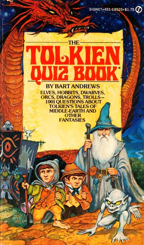 Tolkien Quiz Book by Bart Andrews | Goodreads
