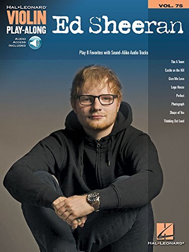 Ed Sheeran - Violin Play-Along Volume 75 Book/Online Audio by Ed ...